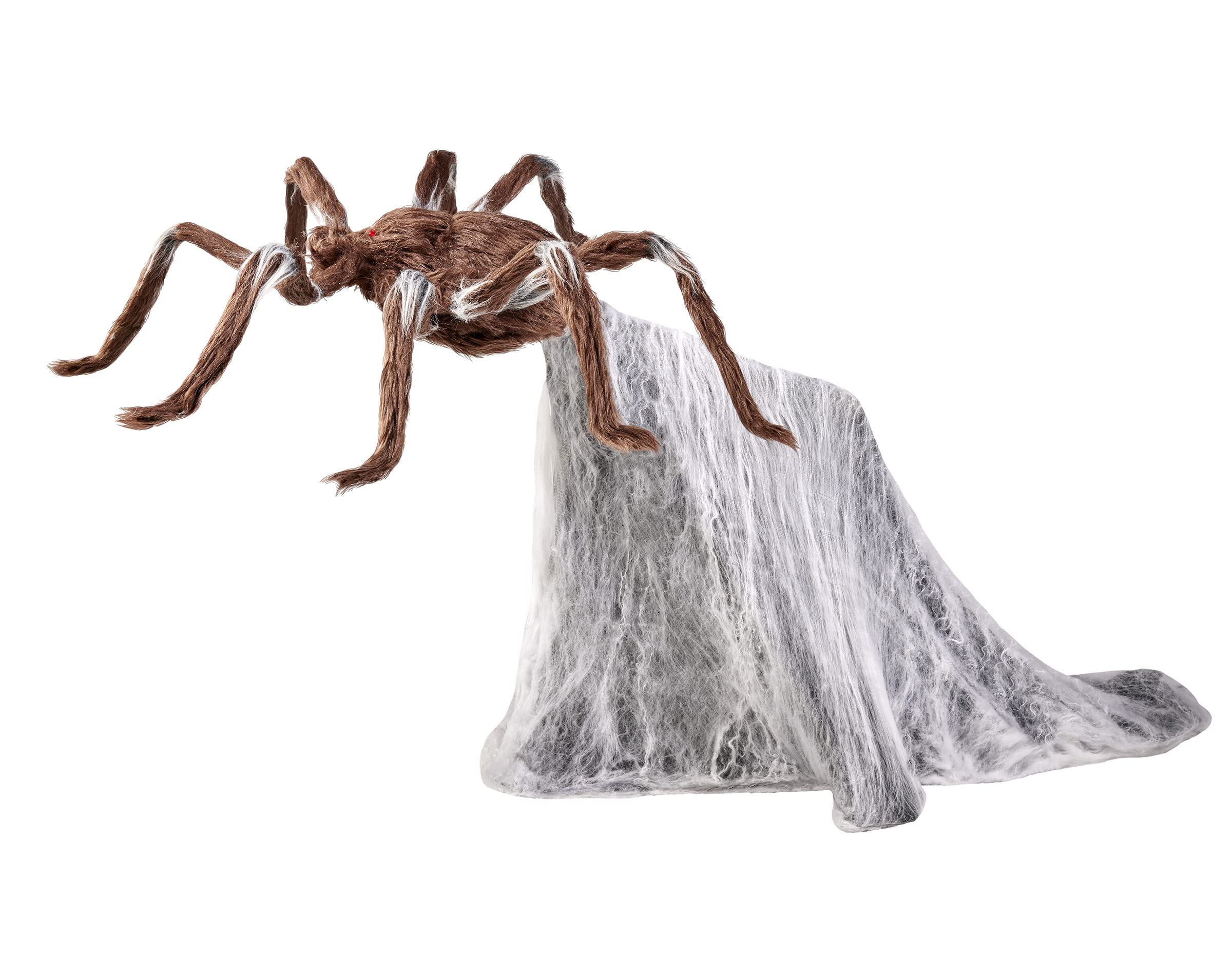 Spirit Halloween 21 Inch Brown Jumping Spider Animatronics - Decorations