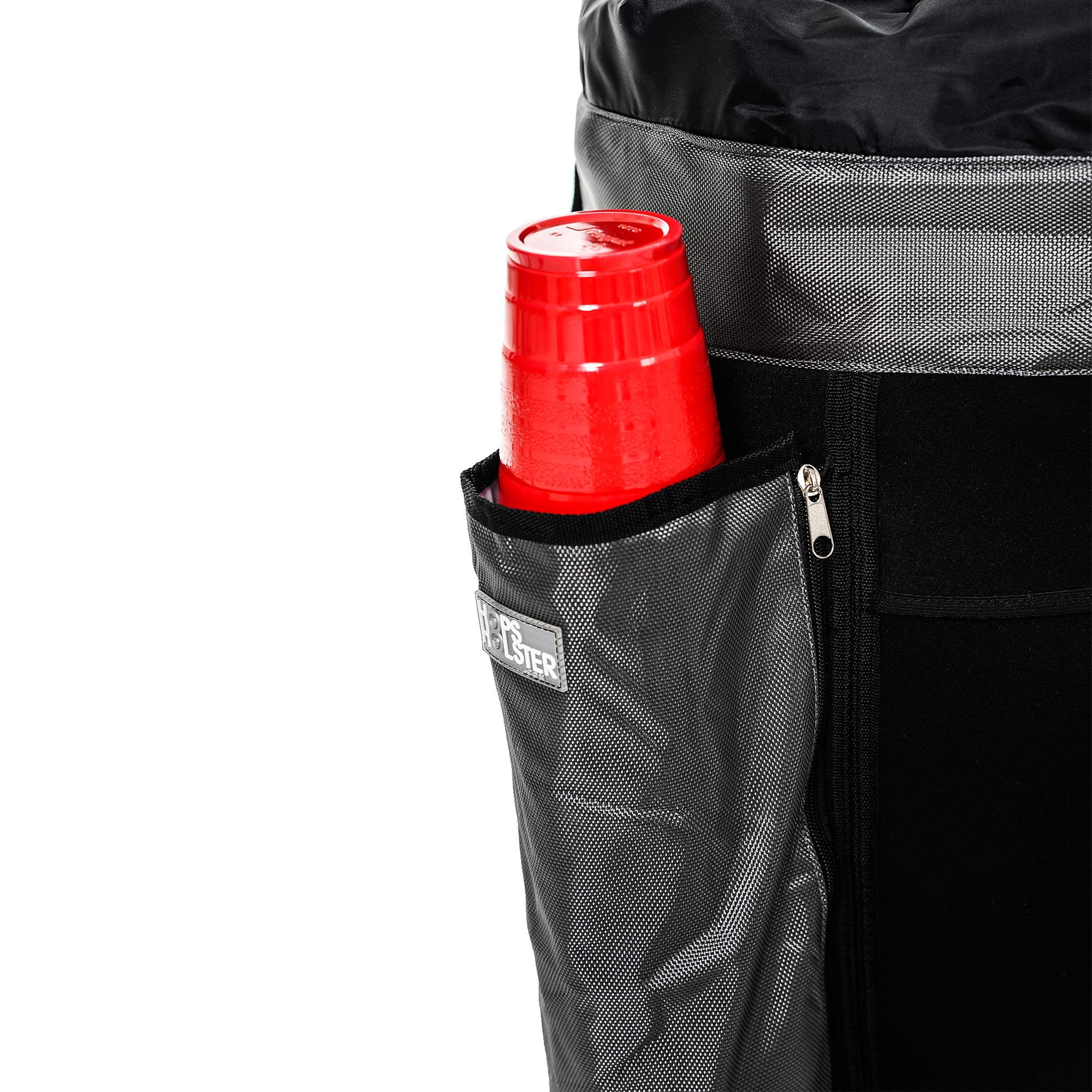 HopsHolster Cool Keg Sleeve Insulator Keg Insulation Plus Inside Pockets Hold Freeze and Ice Packs to Keeps Kegs Colder, Easy Transport Dual Reinforced Handles Provides Easy Transport and Cup Holder