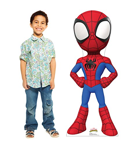 Advanced Graphics Spidey Life Size Cardboard Cutout Standup - Marvel's Spidey and His Amazing Friends (TV Series)