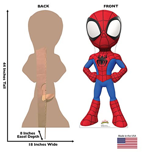 Advanced Graphics Spidey Life Size Cardboard Cutout Standup - Marvel's Spidey and His Amazing Friends (TV Series)