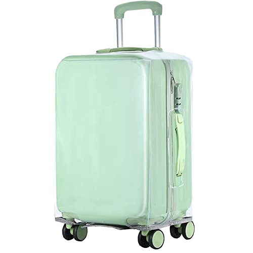 Mannikesi Luggage Cover Cloth Suitcase Cover Protector for Wheeled Suitcase (Clear PVC Cover, 20inch)