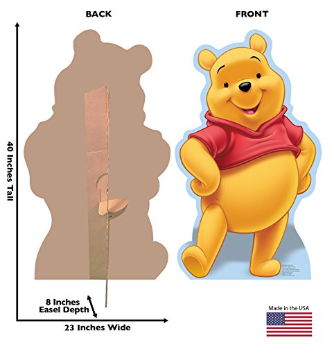 Advanced Graphics Winnie The Pooh Life Size Cardboard Cutout Standup - Disney's Winnie The Pooh