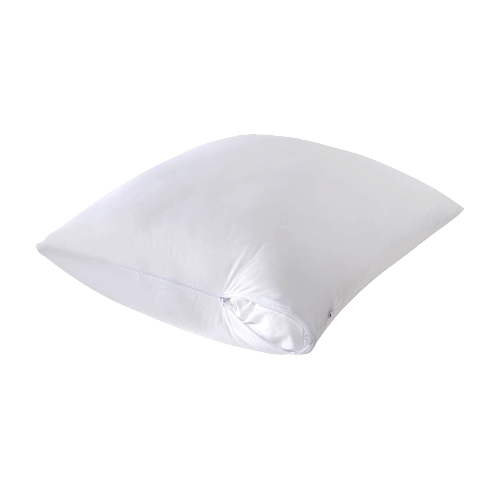 4 Pack Waterproof Down Feather Proof Pillow Protectors with Zipper Standard Size Set of 4 Poke Proof Bed Pillow Covers