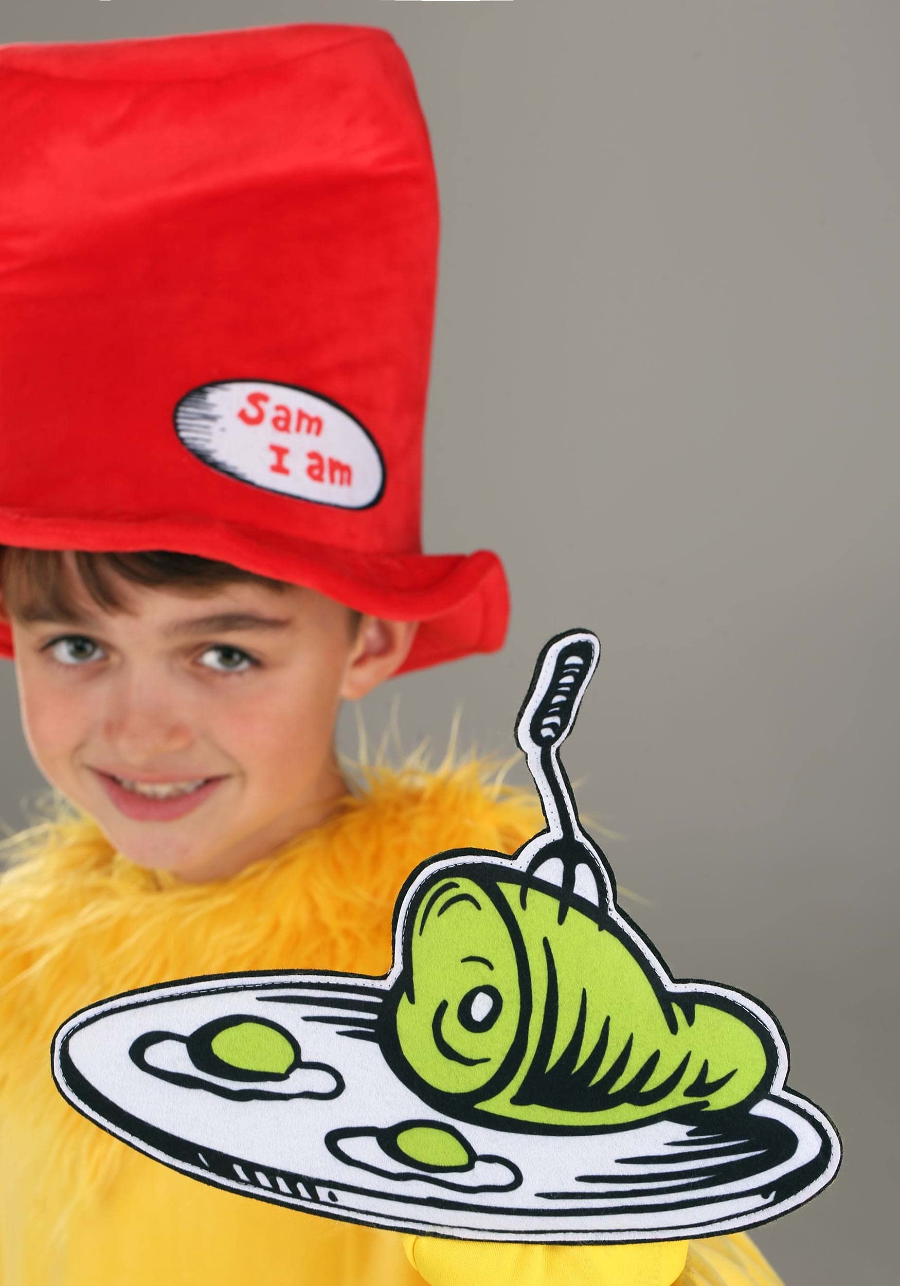 elope Dr. Seuss Green Eggs and Ham Sam I Am Costume for Kids X-Small