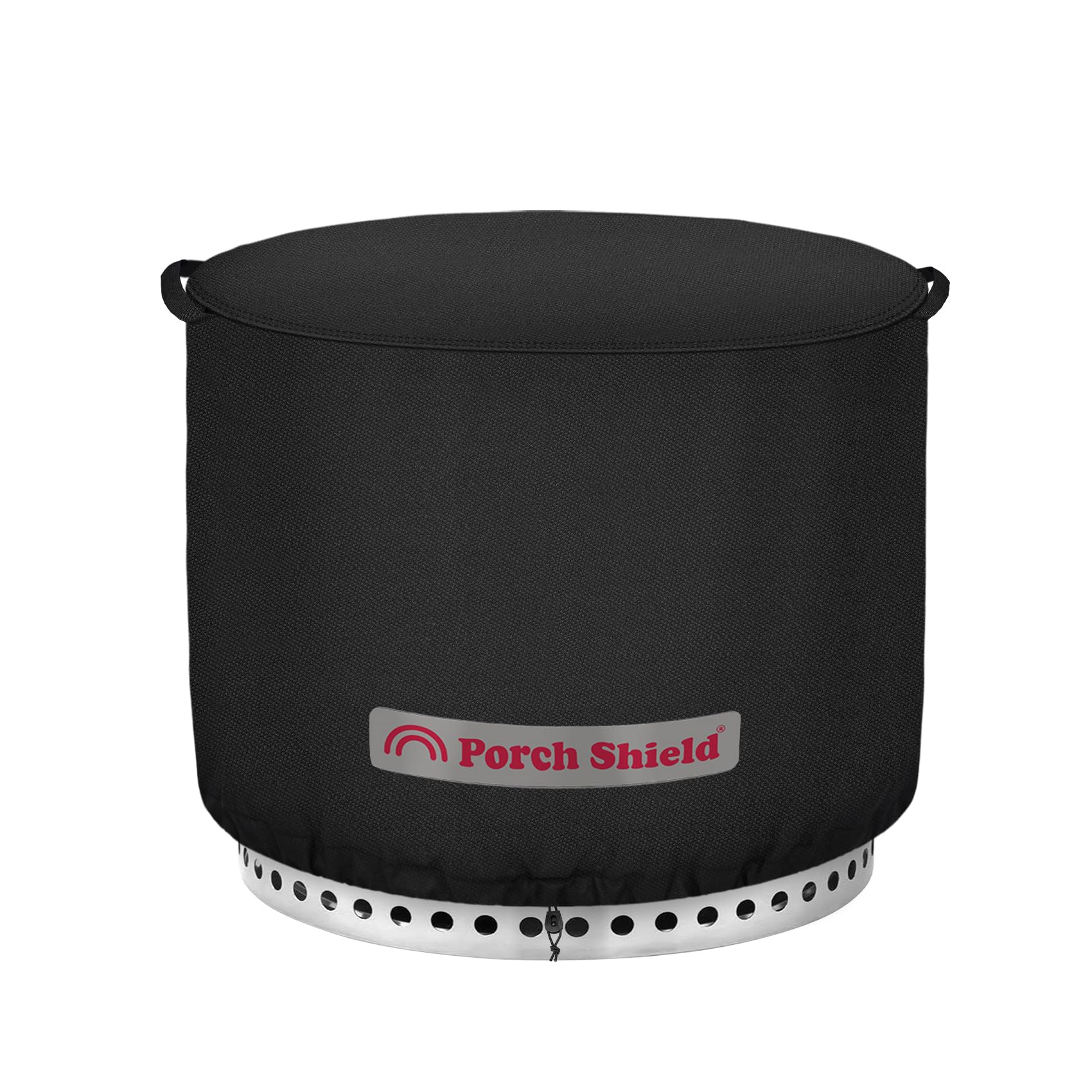 Porch Shield Fade Resistant Solo Stove Yukon Cover - Waterproof Patio Fire Pit Cover Round 32 inch Fits for Small Firepit Solo Stove Yukon