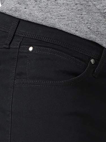 Wrangler Authentics Men's Straight Fit Twill Pant, Caviar, 34W x 30L