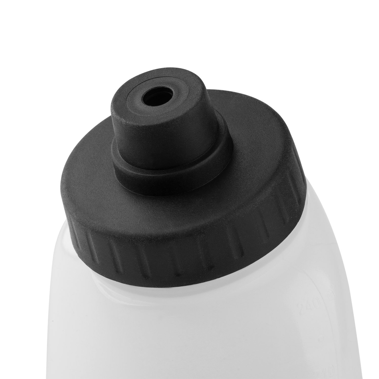 Fitletic Running Water Bottle BPA Free Pair 8 Oz Black Cap Replacement Bottle | Hydration Bottle | Fits Running Belt RB08-01