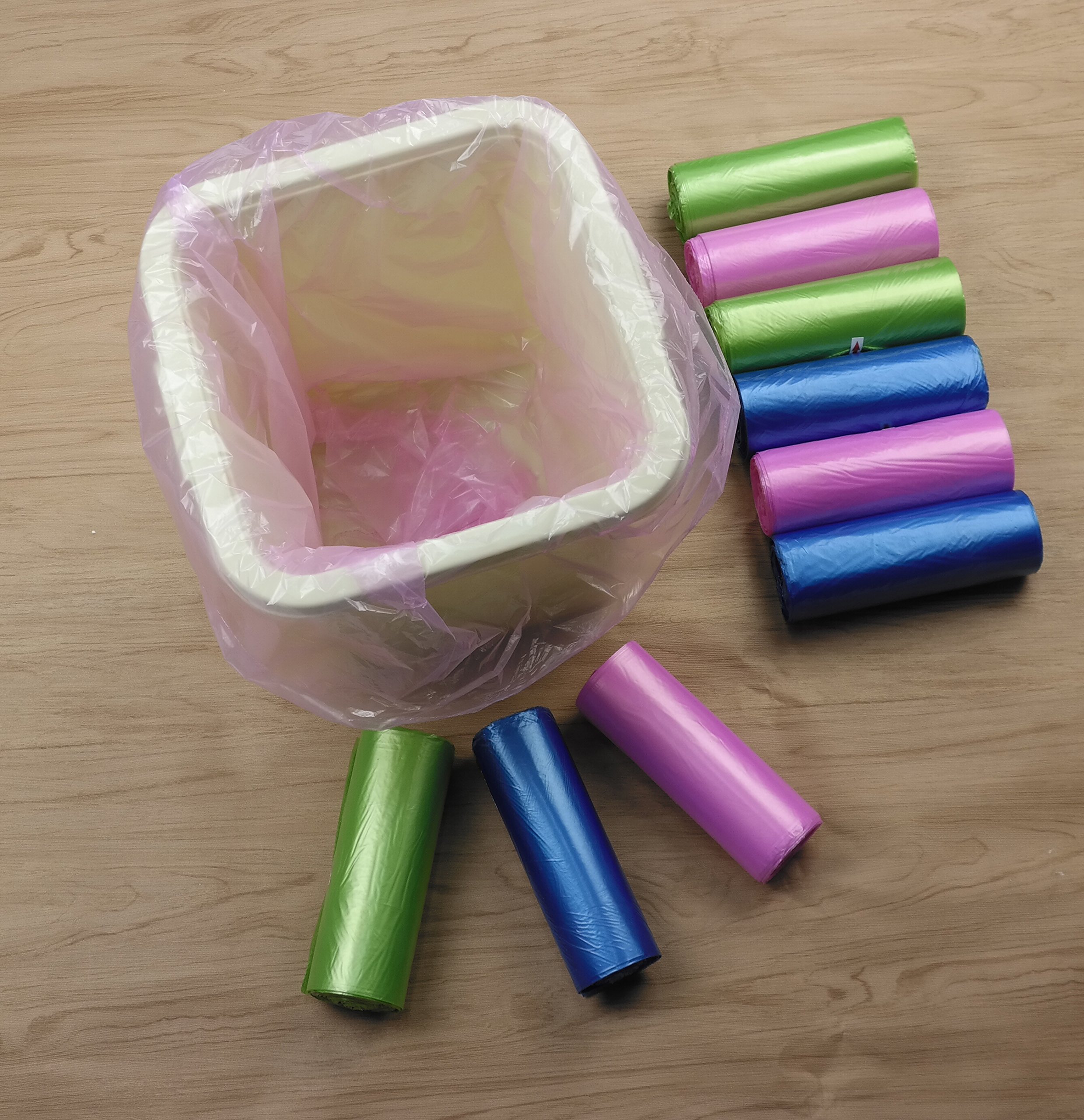 Cand 1.6 Gallon Garbage Bags, 9 Rolls/180 Counts