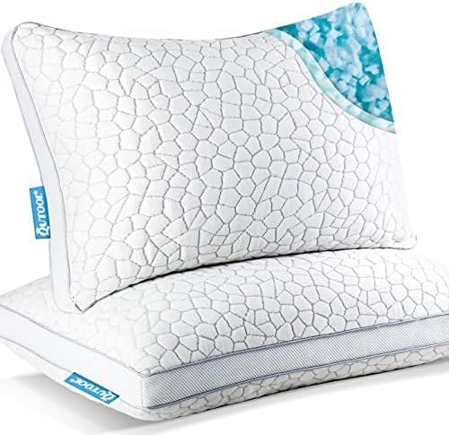 QUTOOL Shredded Memory Foam Pillows 2 Pack