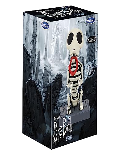 Spirit Halloween Tim Burton’s Corpse Bride Scraps Bobblehead Statue | Officially Licensed | Halloween Décor