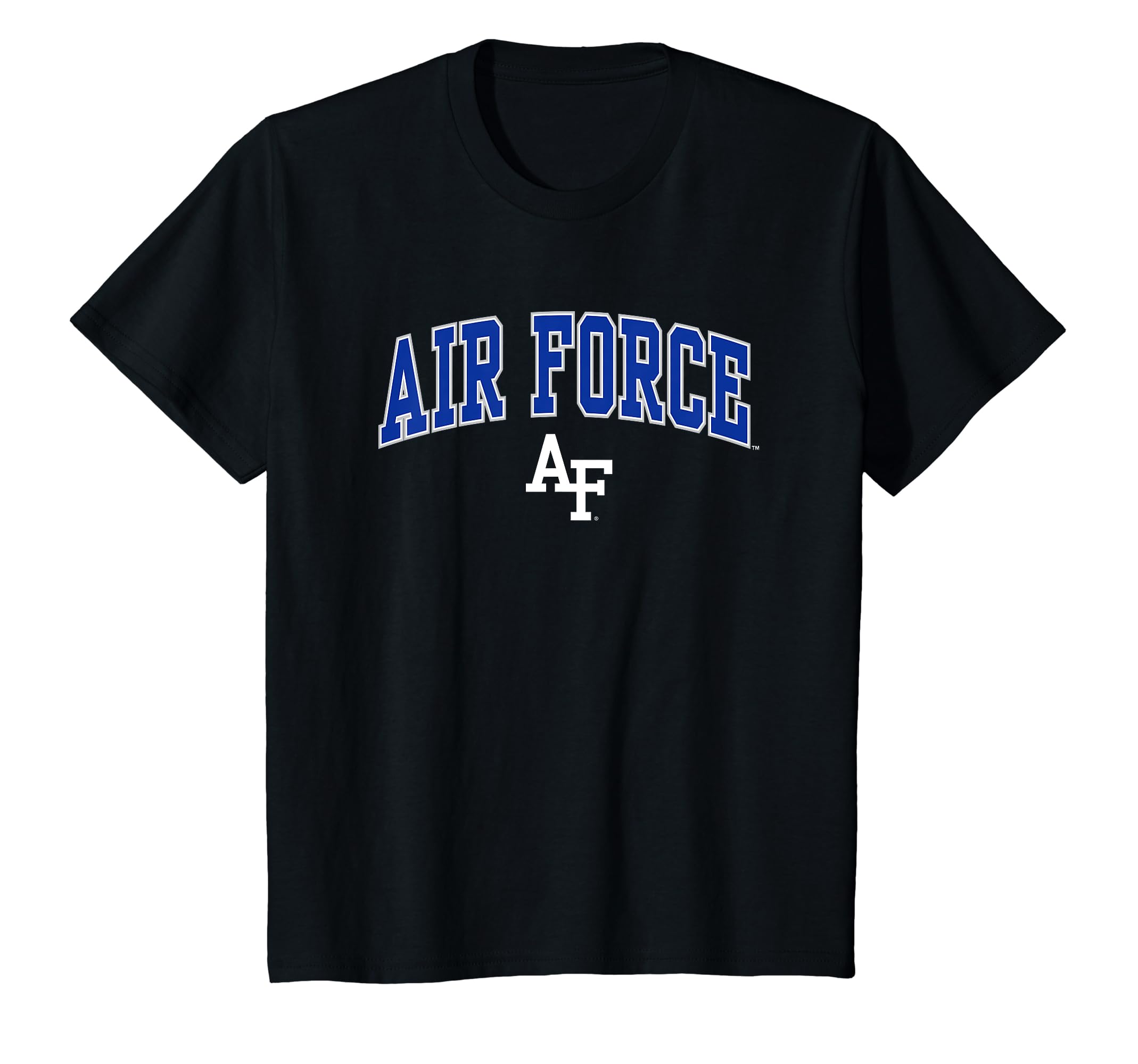 Kids Air Force Falcons Kids Arch Over Black Officially Licensed T-Shirt