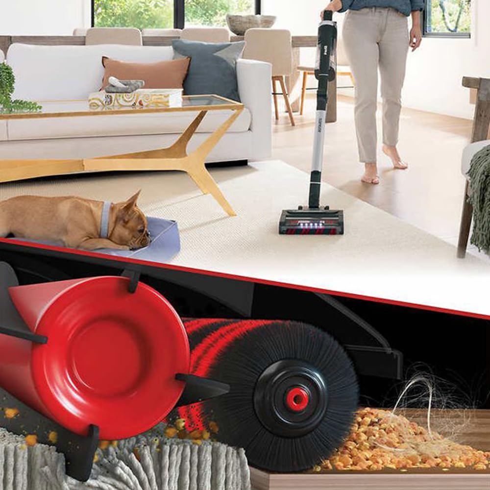Shark UZ865H Cordless Stick Vacuum with Clean Sense IQ includes Bonus VM200 Pro Cordless Hard Floor Vacuum Mop (Renewed)