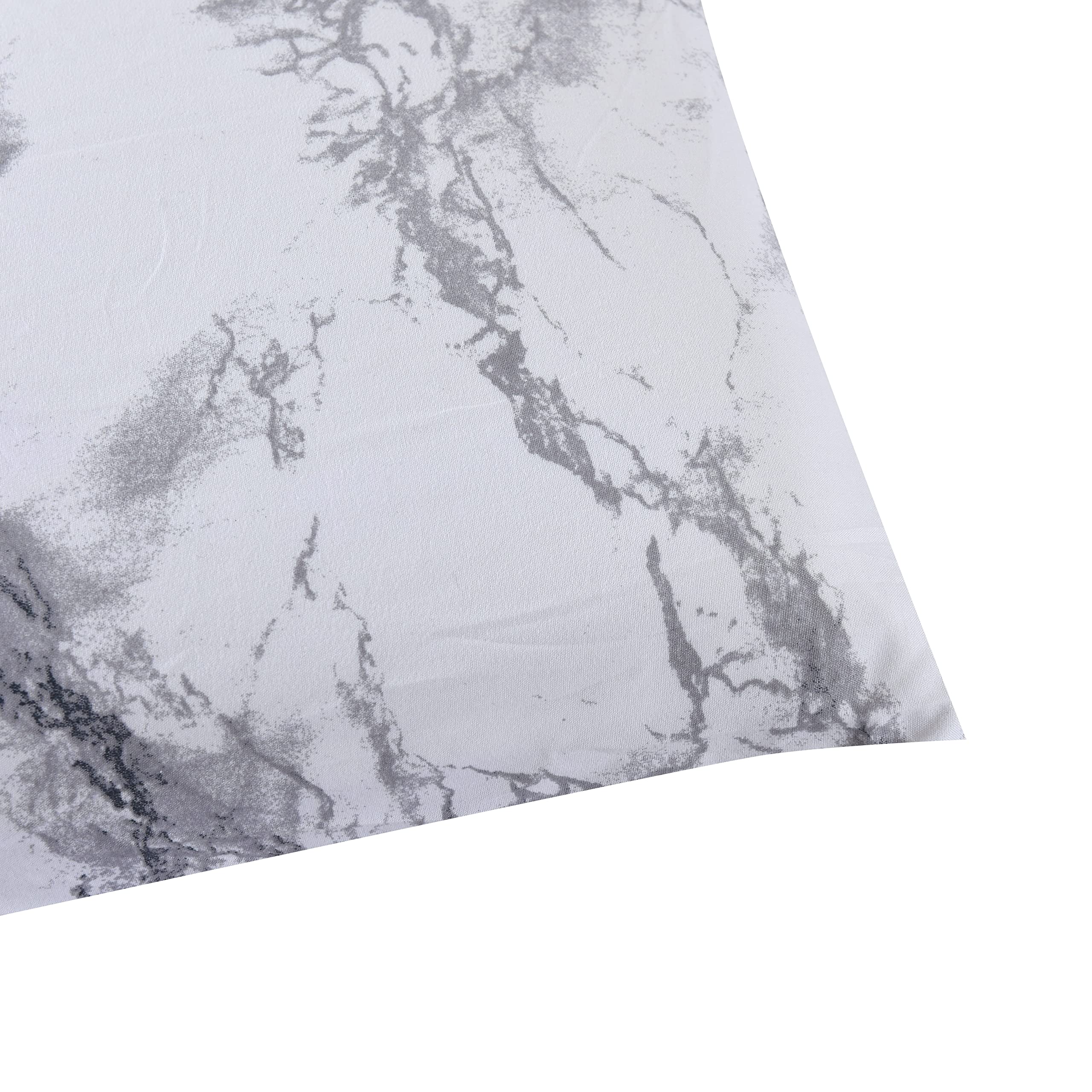 LRZG Marble Morden Pillow Cases,White Grey Art Ink Painting Marble Print high end Pillow Cases,100% Polyester Ultra Soft Bedding 20"X26"