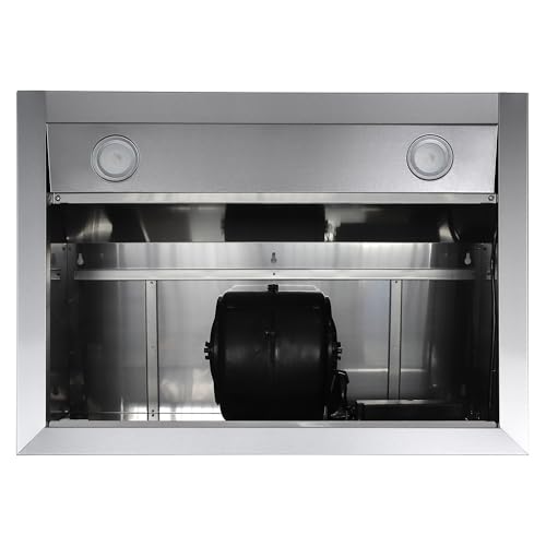 COSMO UC30 29.5 in. Ducted Under Cabinet Range Hood, Kitchen Over Stove Vent, 3-Speed Fan, Permanent Filters, LED Lights in Stainless Steel, 30 inch
