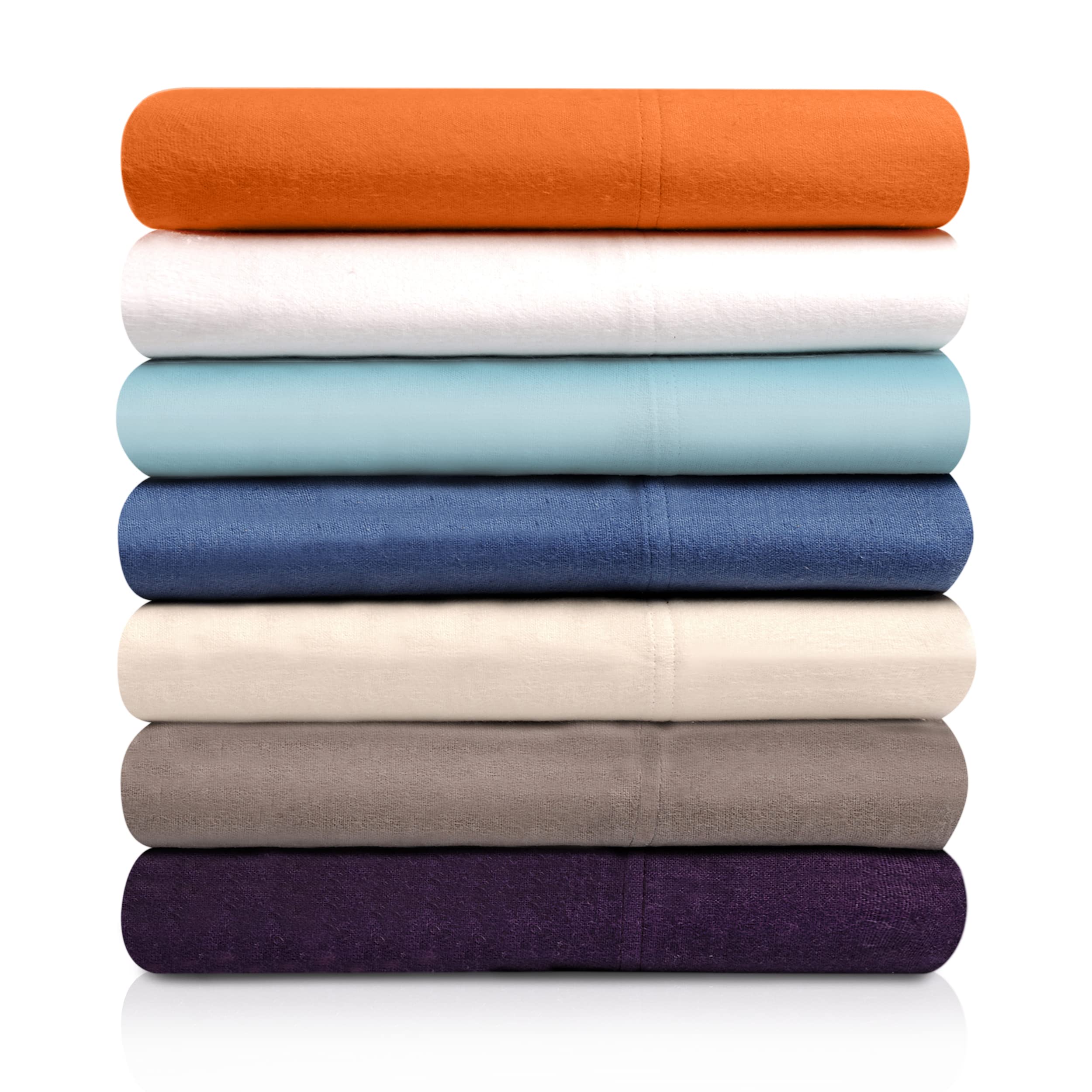 BNM 100% Cotton Flannel Pillow Case Set, Includes Two Pillow Covers, Perfect for Master Bedroom and Guest Bedroom, Easy Care, Super Soft and Warm for Winter, Solid Pattern, Standard, Charcoal