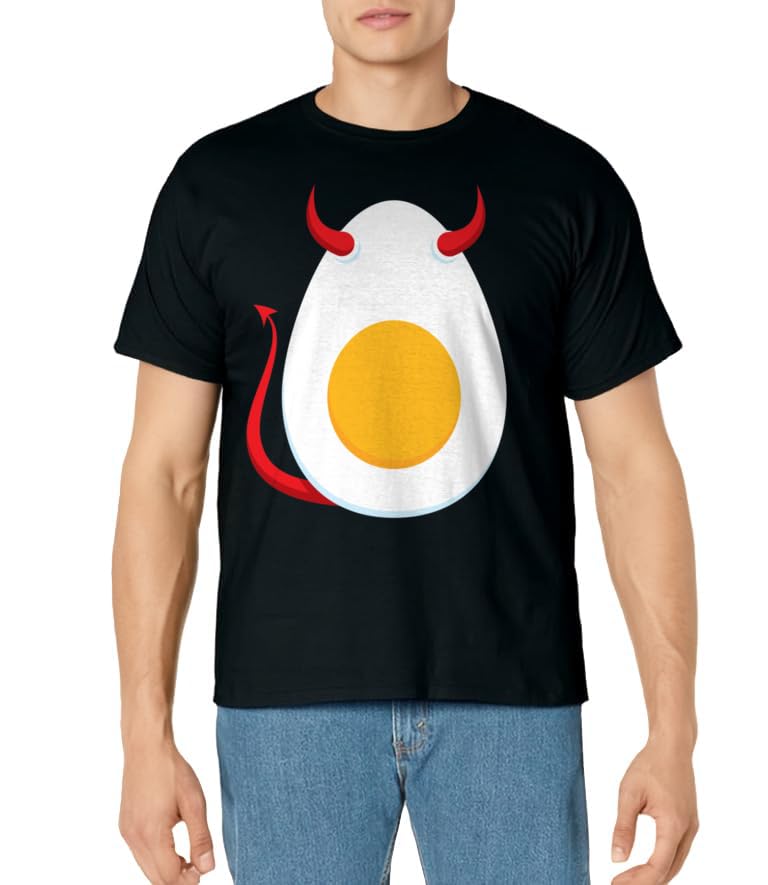 Pretend I'm a Deviled Egg Funny Teacher Halloween Costume T-Shirt