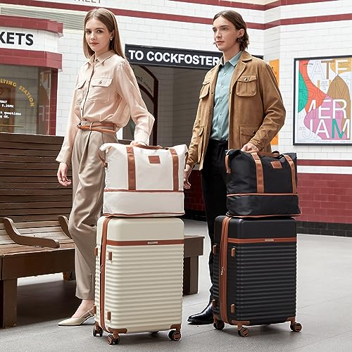 Joyway Luggage 20 Inch Carry On Luggage Sets, Expandable Suitcase Set with Spinner Wheel and TSA Lcok, Hard Shell 3 Piece Luggage Sets for Travel