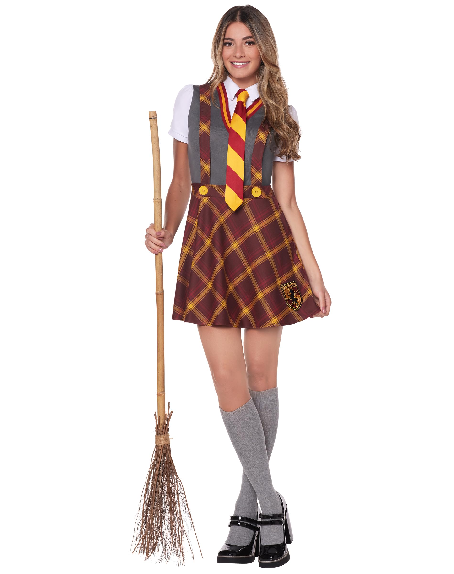 Spirit Halloween Harry Potter Adult Gryffindor Dress Costume | Officially Licensed | Harry Potter Outfit | Wizard Costume - XL