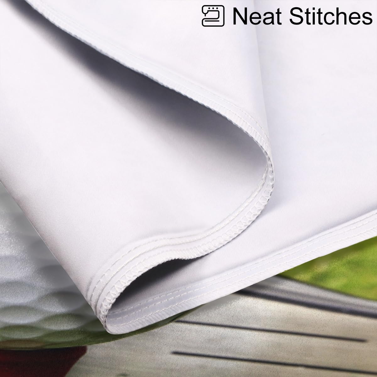 Sport Golf Club Grass Satin Pillow Cases Silk Satin Pillowcase for Hair and Skin Standard Set of 2 Super Soft Silk Pillowcase with Envelope Closure (20x26 in)