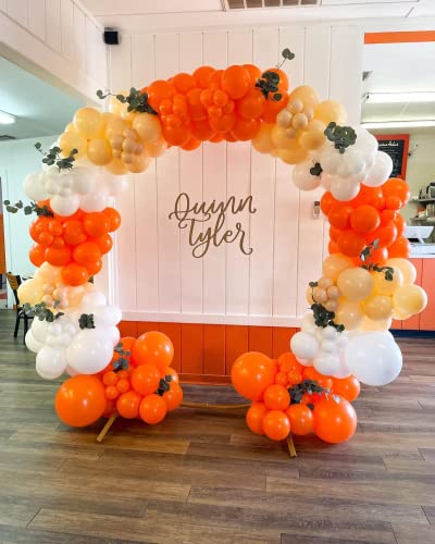OOPAT DIY Little Cutie Balloon Garland Kit for Baby Shower Birthday Orange Citrus Themed Bridal Shower Party Backdrop Decoration(Orange)