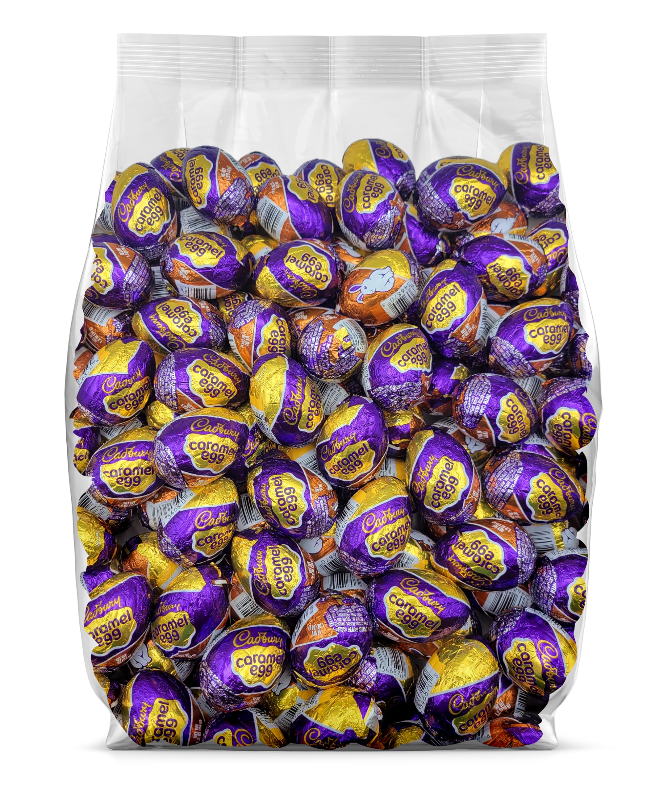 Cadbury Caramel Eggs - 24 individually Wrapped Caramel Cadbury Easter Eggs - Bulk Cadbury Eggs Easter Candy - 1.2 oz Cadbury Eggs Caramel Filled - 24 Pack