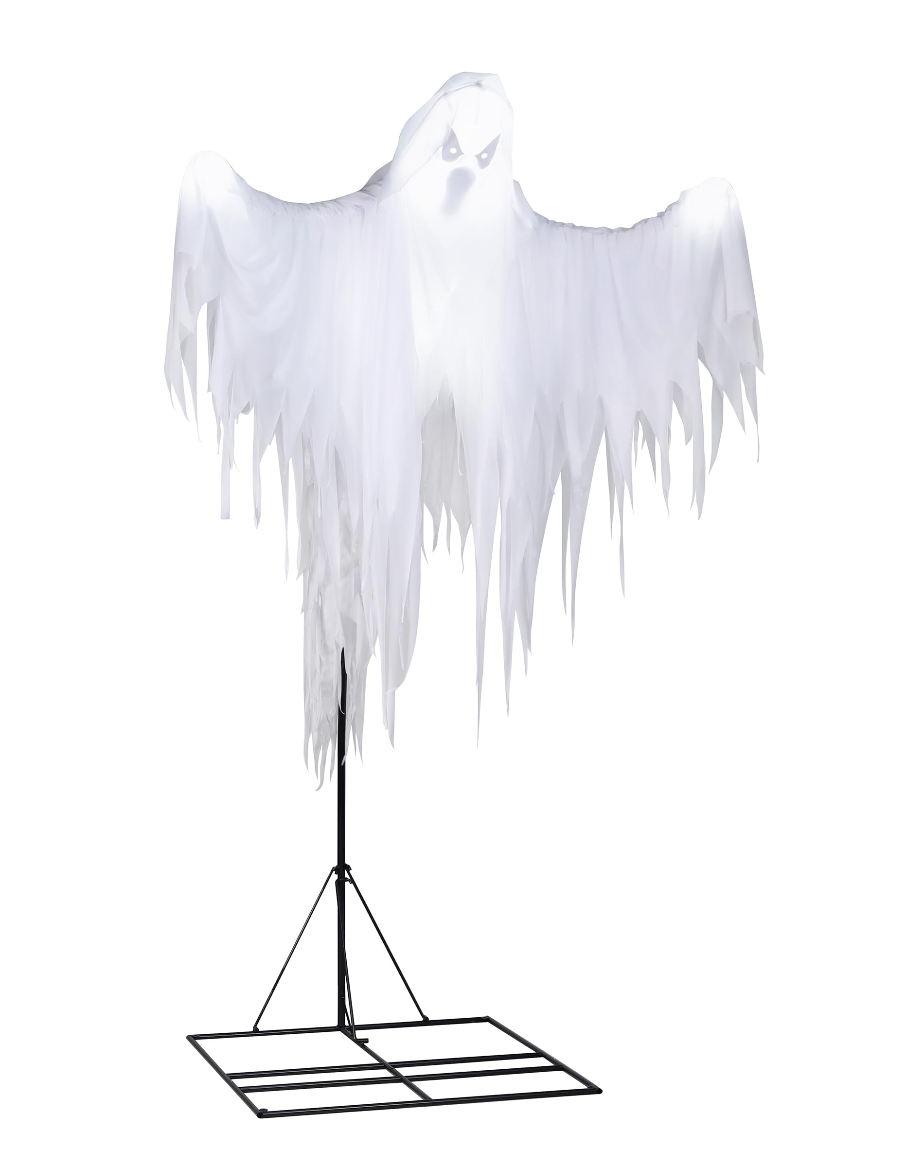 Spirit Halloween 7.5 Ft Floating Howling Spirit Animatronic | Animated Decoration | IR Sensor Activated