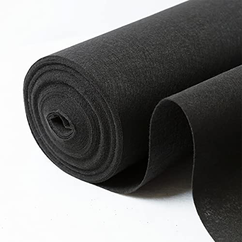 Aisle Runners Wedding Accessories Black Aisle Runner Carpet Rugs for Step and Repeat Display, Ceremony Parties and Events Indoor or Outdoor Decoration 24 Inch Wide x 15 feet Long