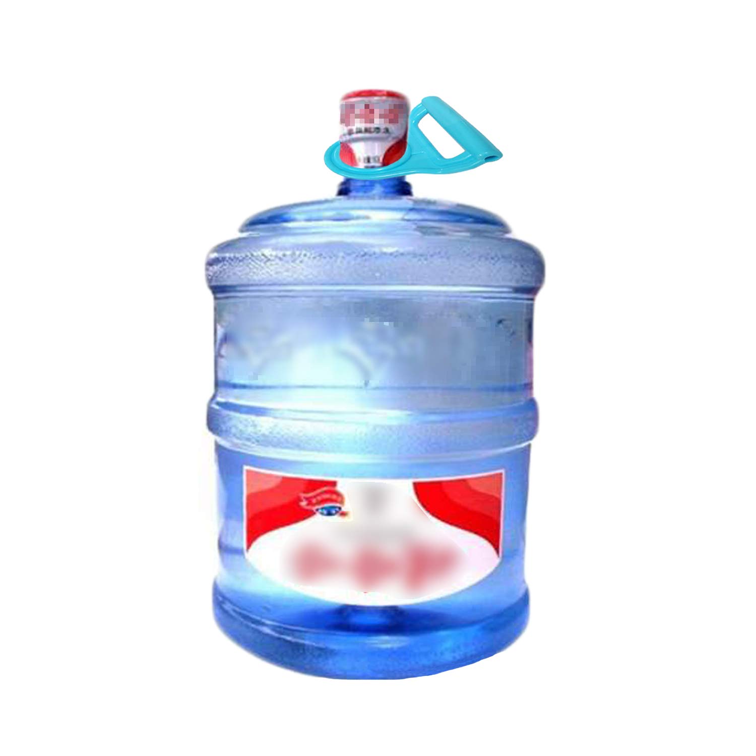 2 Pack Advanced Ergonomic 2nd Gen 5 Gallon Drinking Water Bottle Handle Bottle Carrier Lifter with Rubberized Anti-Slip Holder