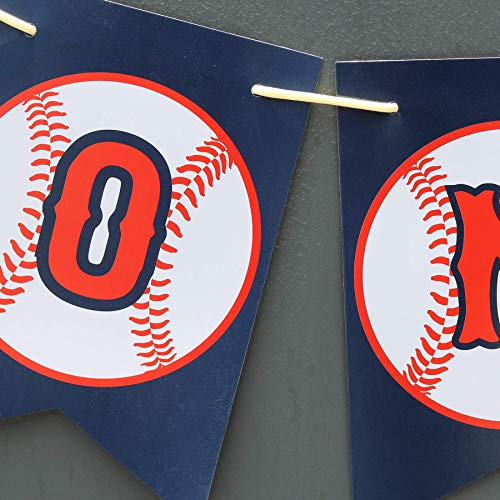 Boston Creative Company Baseball Concessions Banner Concession Sign Baseball Decor Baseball Happy Birthday Banner Baseball Themed Pennant Banner