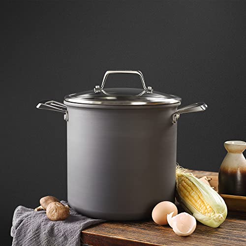 All in One Pan 13 Piece Induction Cookware Set, Non Stick Pots and Pans Sets,Dishwasher Safe Oven Safe, Black