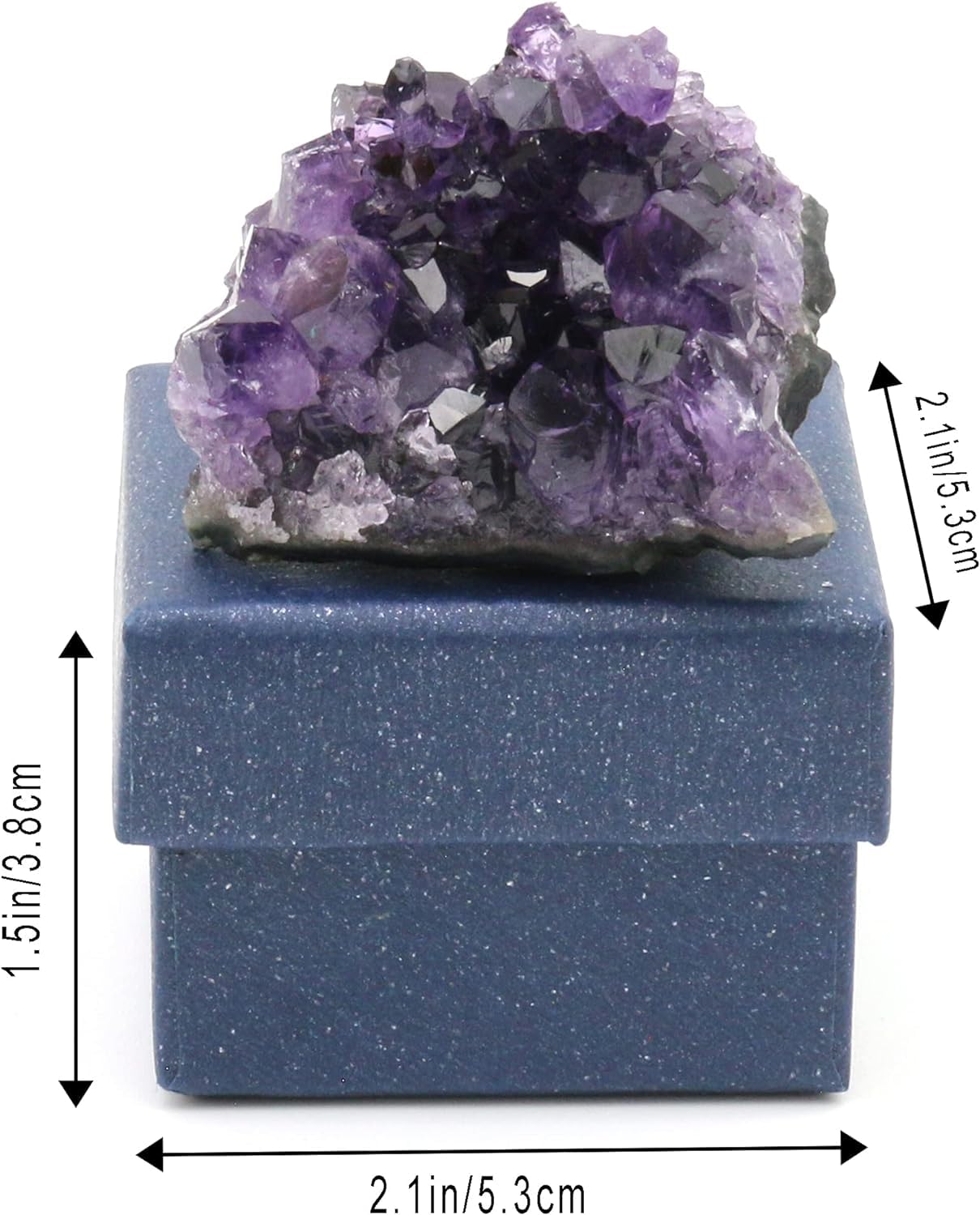 Nvzi Amethyst Crystals, Amethyst Clusters, Amythestyst Crystals, Amathesis Crystal, Raw Amethyst Stone, Natural Amethyst Geode Cave Healing Crystal Stones, Purple Crystal, Amatista, About 0.1 Lb