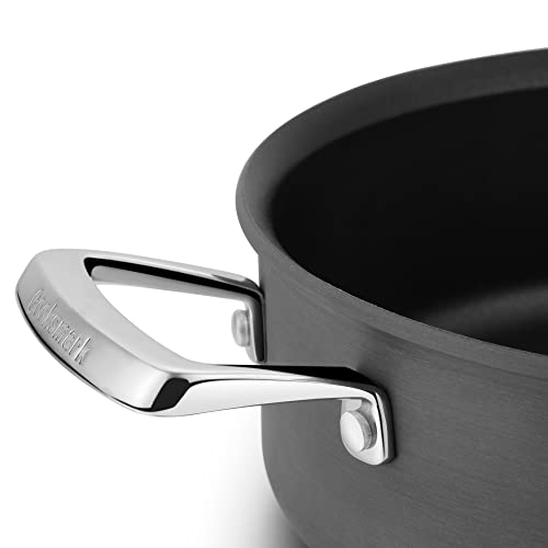 All in One Pan 13 Piece Induction Cookware Set, Non Stick Pots and Pans Sets,Dishwasher Safe Oven Safe, Black