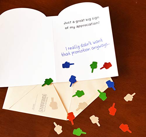 ROFLmart Middle Finger Party Confetti Decoration