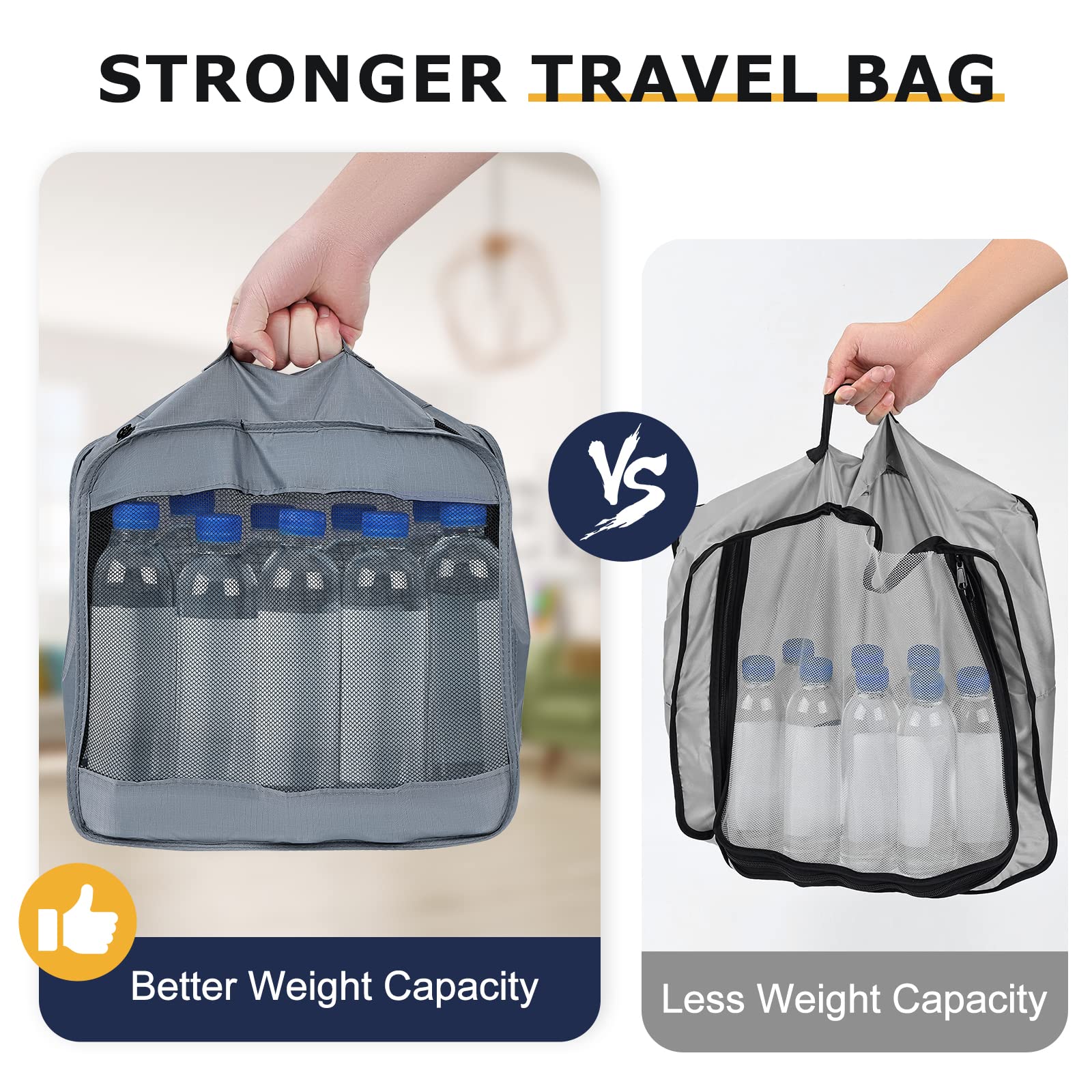 Packing Cubes for Travel 11 Sets of Packing Cubes for Suitcases, Travel Cubes Organizer, Luggage Organizer with Shoes Bag Underwear bag Electronics Bag(Grey)