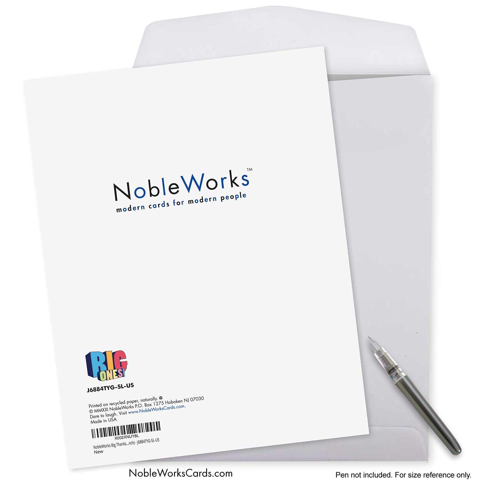 NobleWorks - Large Group Thank You Card in Spanish (8.5 x 11 Inch) Gratitude, Appreciation Gift - Big Thanks From The Team-Spanish J6884TYG-SL-US