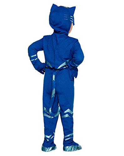 Spirit Halloween Toddler Catboy PJ Masks Costume | Officially Licensed Blue