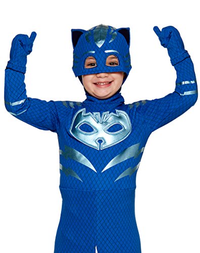 Spirit Halloween Toddler Catboy PJ Masks Costume | Officially Licensed Blue