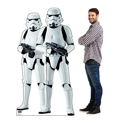 Cardboard People Stormtroopers Life Size Cardboard Cutout Standup - Rogue One: A Star Wars Story