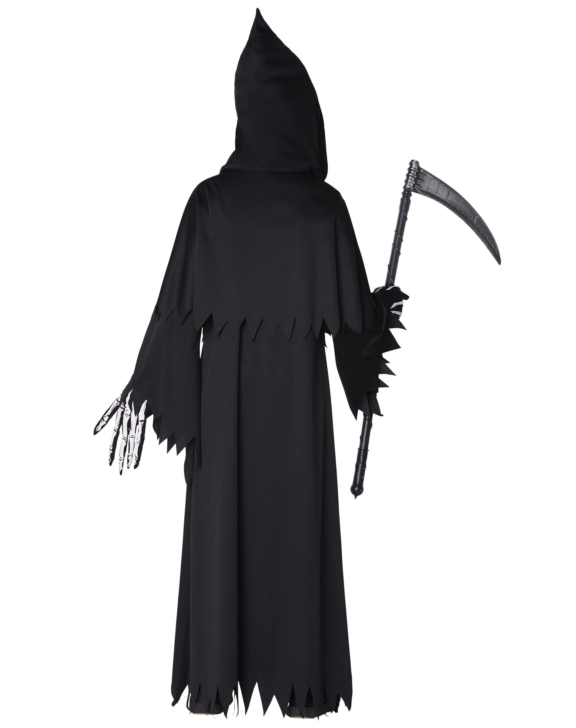 Spirit Halloween Kids Grim Reaper Deluxe Costume| Kids Halloween Costumes | Deluxe Halloween Costumes - S