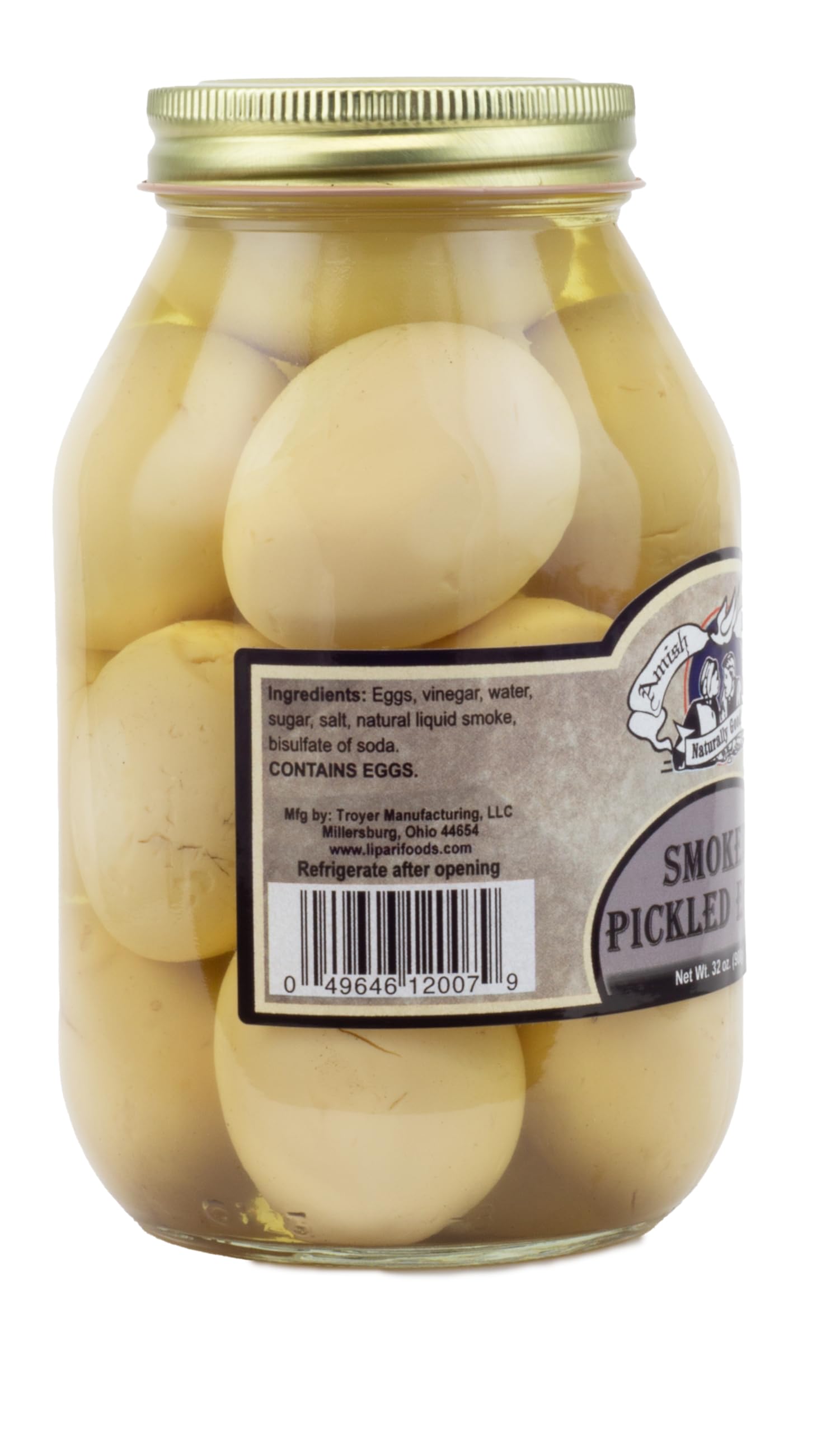Amish Wedding Smoked Pickled Eggs 32oz (Pack of 2)