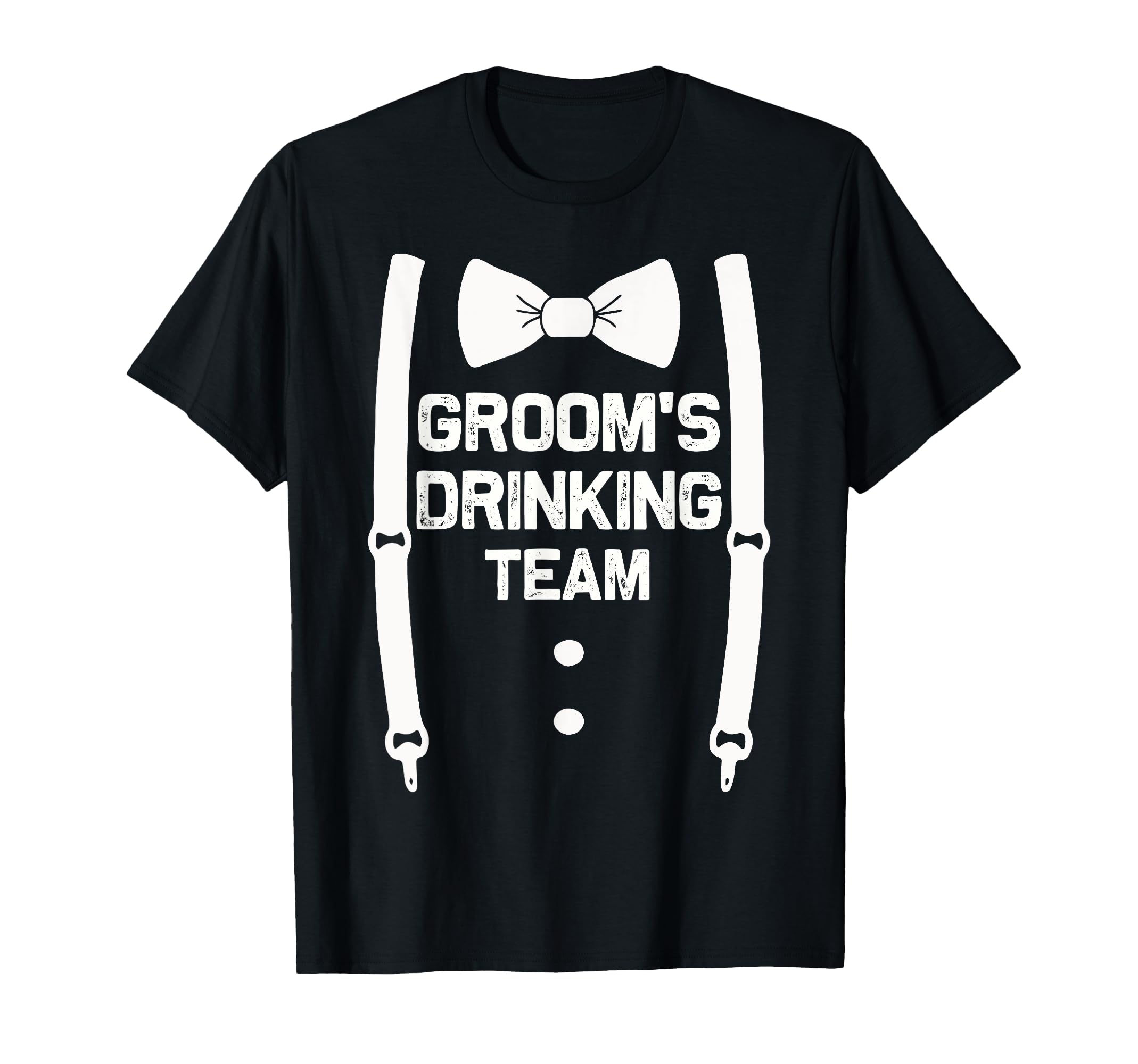 Groom's Drinking Team | Bachelor Party Squad | Wedding T-Shirt
