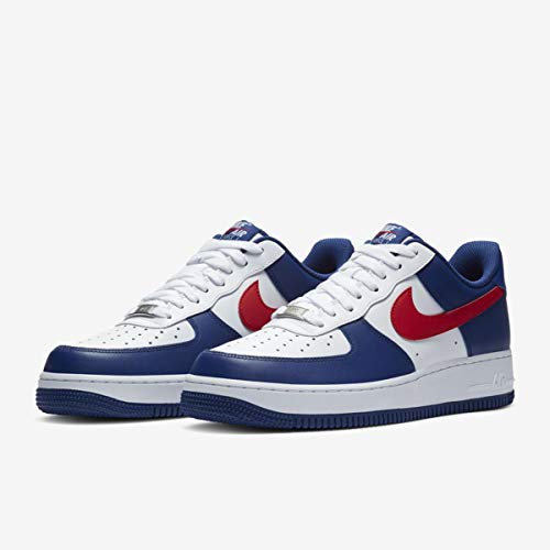 Nike Men's Shoes Air Force 1 '07 Low USA CZ9164-100 (Numeric_10_Point_5)