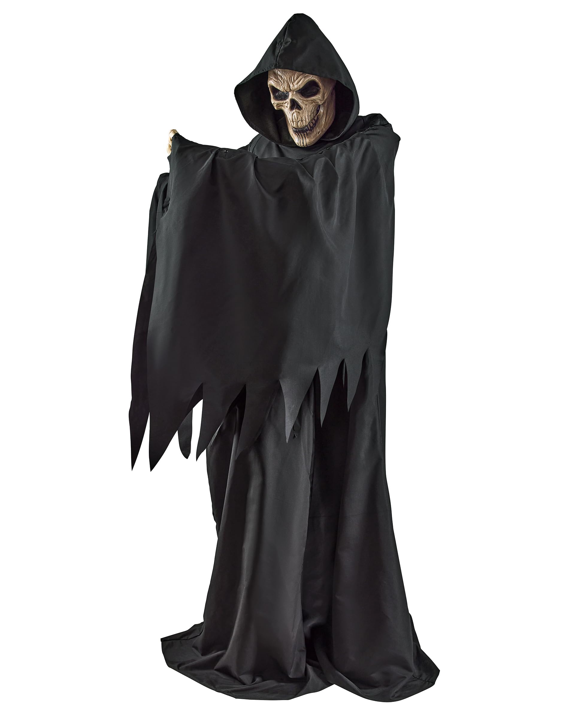 Spirit Halloween 6.6 Ft The Black Heart Animatronic | Decorations | Animated | Moving arm motions | Speaks Chilling Phrases