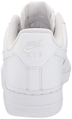 Nike Women's Air Force, White,Metallic Logo, 12 US