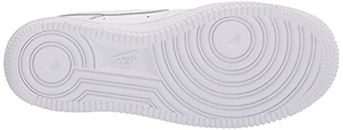 Nike Women's Air Force, White,Metallic Logo, 12 US