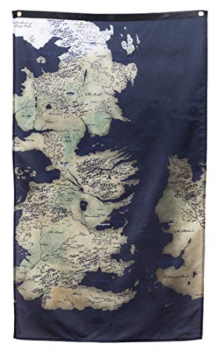 Game of Thrones Wall Banner (30" by 50") (Westeros Map)