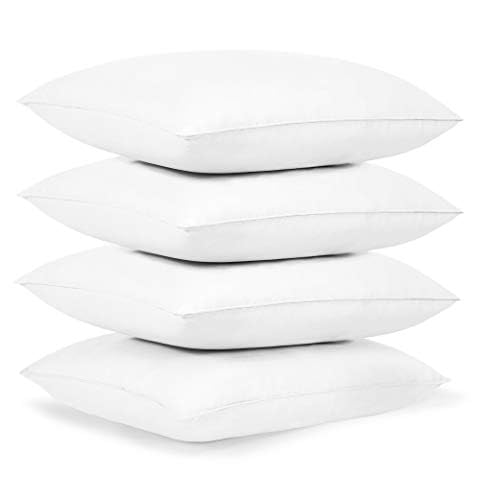 Joyching Standard Size Pillow Set of 4 Bed Pillows for Sleeping Hotel Down Alternative Pillows Cooling Neck Pillows for Side Sleepers (20x26 inches, 4 Pack)