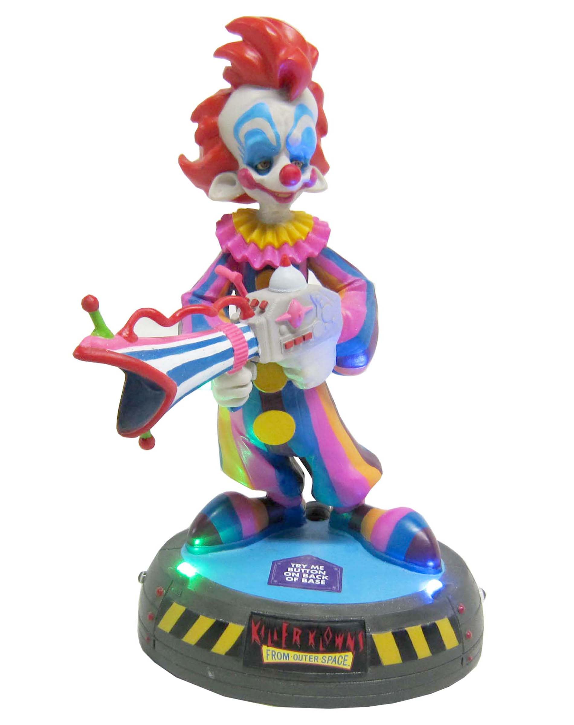 Spirit Halloween Killer Klowns from Outer Space Light-Up Rudy Statue | Officially Licensed | Theatrical Decoration
