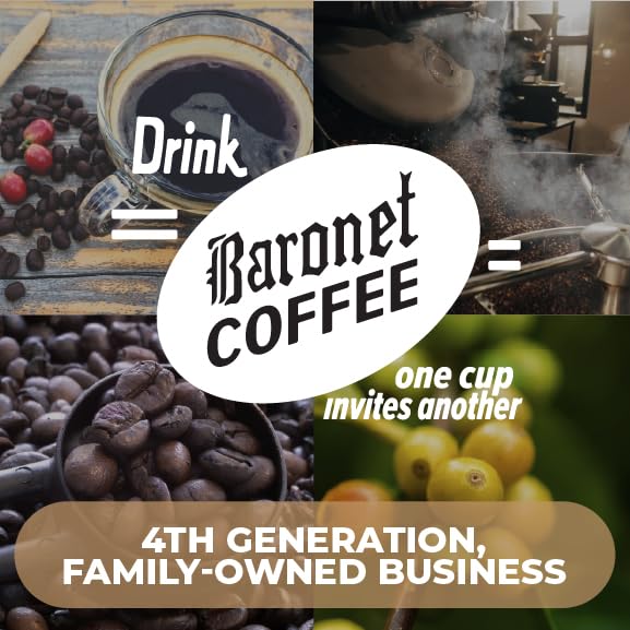 Baronet Coffee Pods [Egg Nog Coffee-54 Pods] Flavored Single Cup Use, Compatible with Senseo Coffee Machines [3 Boxes of 18 Single Serve 10 Gram Pads] Regular Strength Soft Coffee Pods, Medium Roast