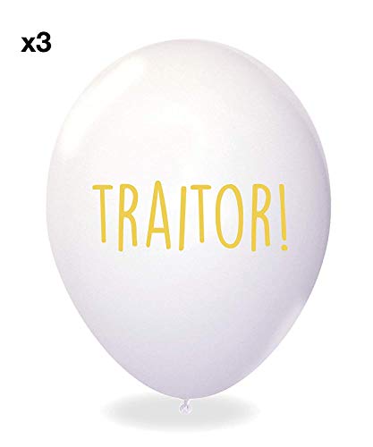 Office Leaver Going Away Funny Balloons - Pack of 12 Premium White And Black Balloons - Perfect For A Colleague Or Co-Worker